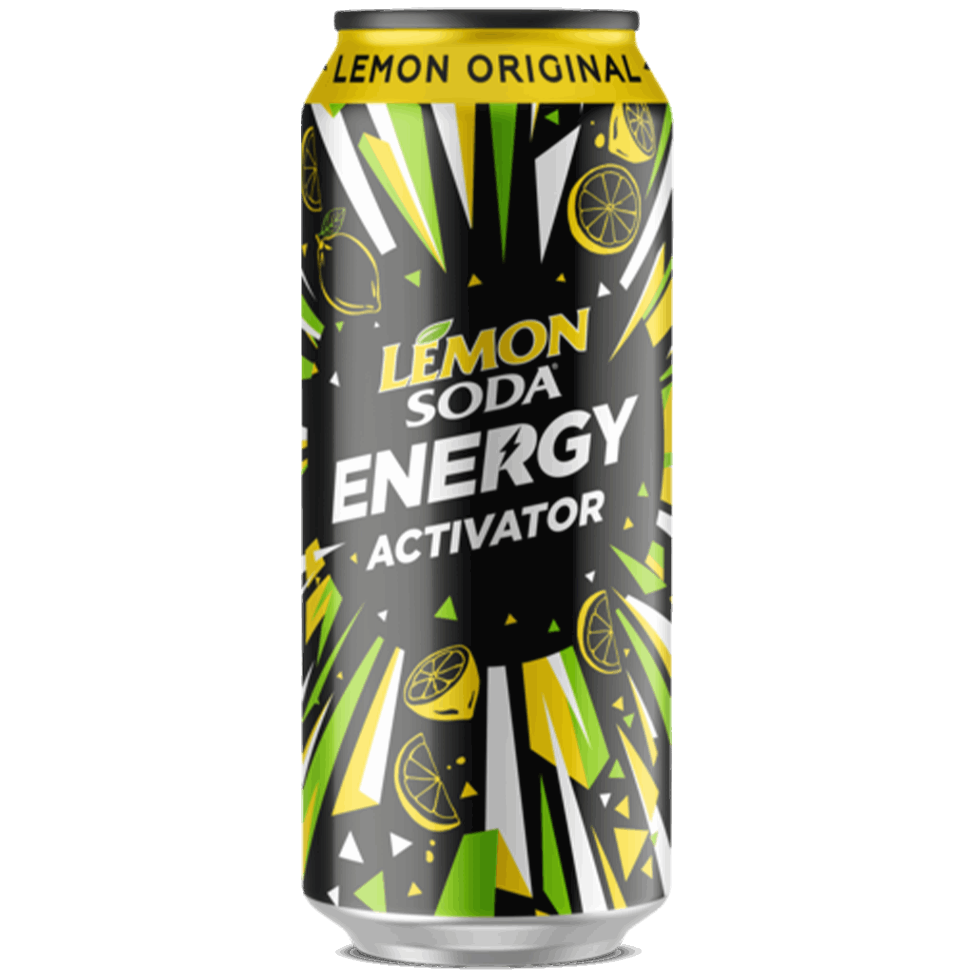Lemon Soda Energy Activator - Lemon – About Snack